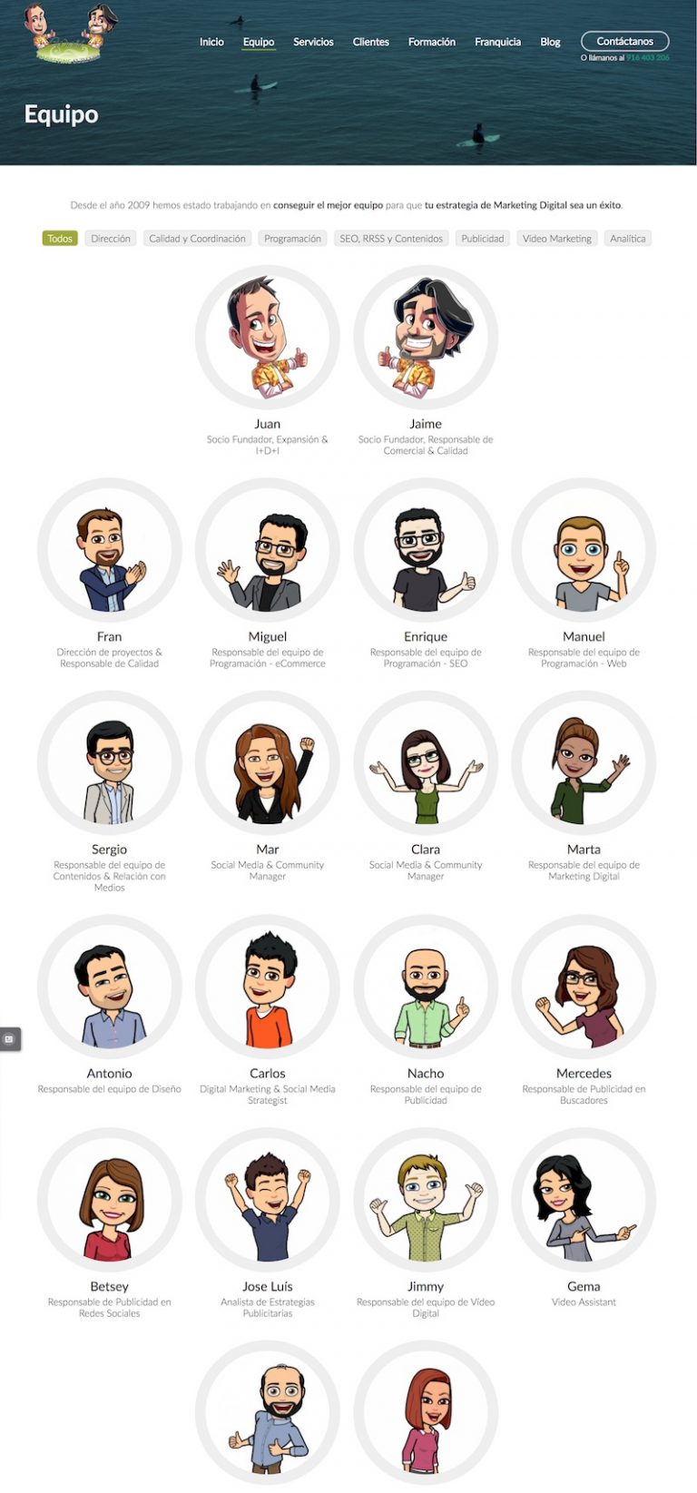 Ejemplos de páginas de quienes somos para tu negocio | Blog